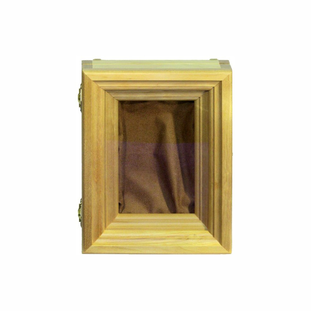 Киот из мореной березы для настольной иконы 22,5*17,5*6 см 999-RTI-K1b