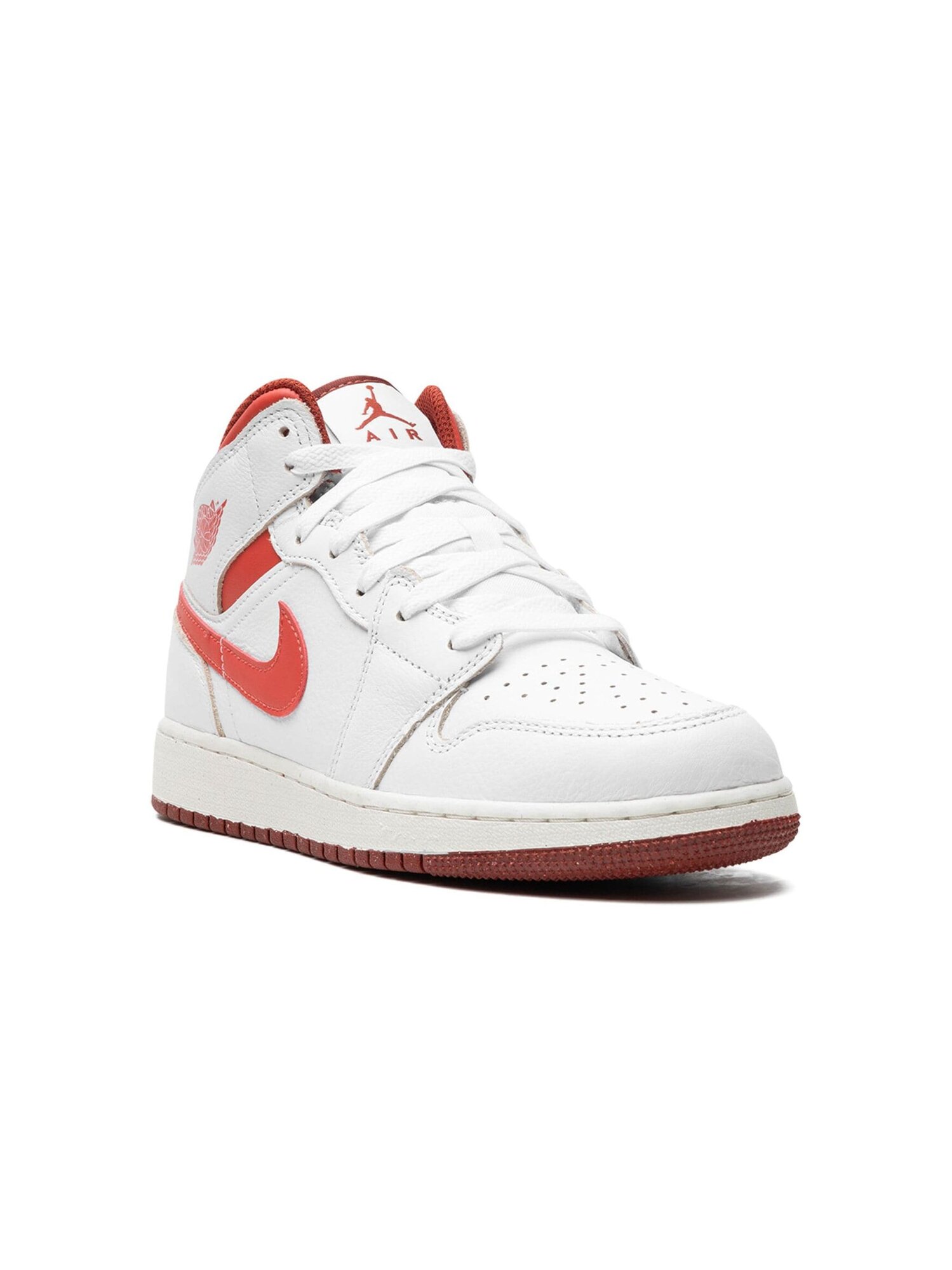 Кроссовки Air Jordan 1 Mid SE White/Dune Red