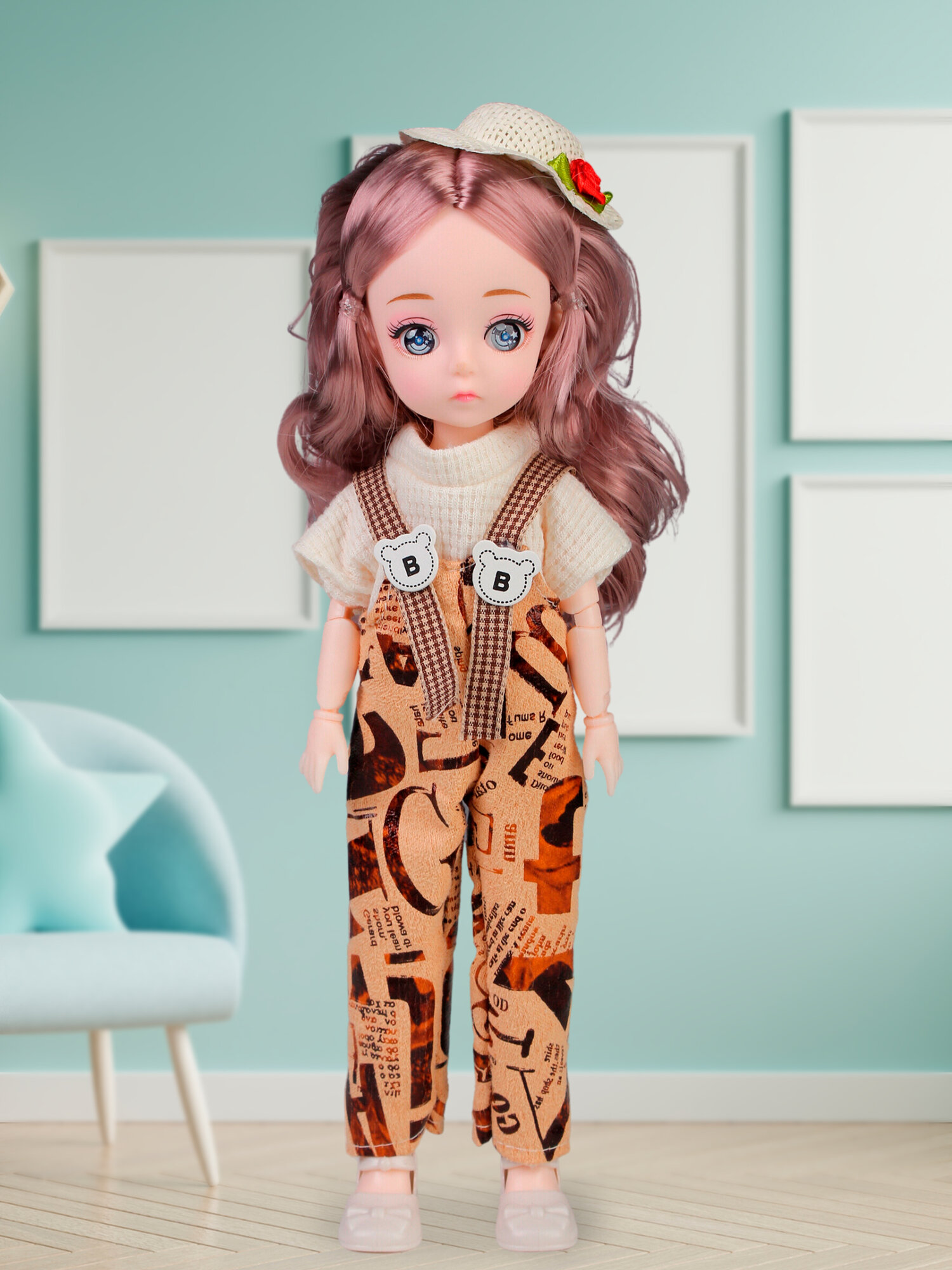 Кукла модельная Little Mania высота 30 см