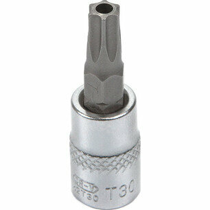 Головка торцевая с вставкой torx с отверстием 1/4" T25H, H2TT25