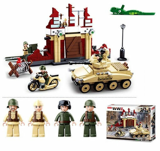 Конструктор "Вторая мировая война. Битва под Сталинградом", 2 штуки