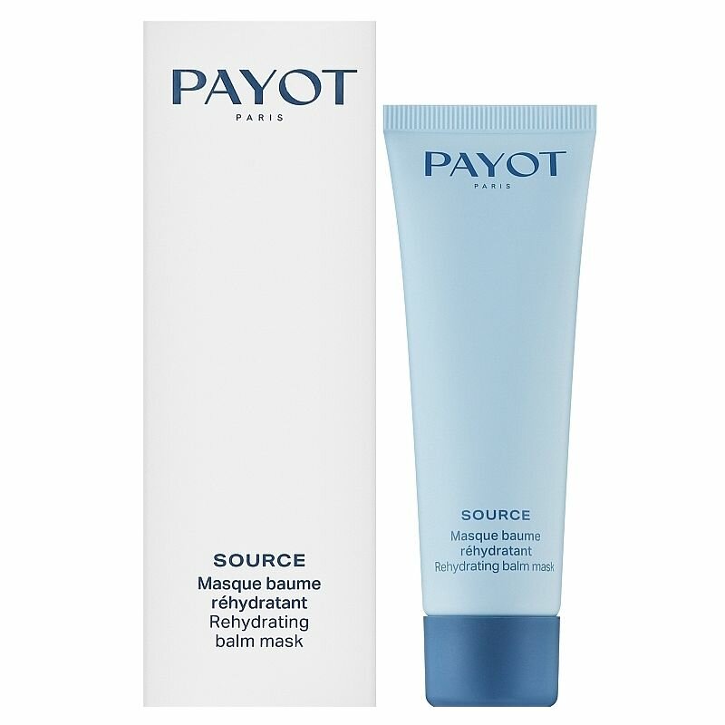 PАYОT Суперувлажняющая смягчающая маска-бальзам для лица с бретонскими водорослями SOURCE Rehydrating Balm Mask, 50 мл