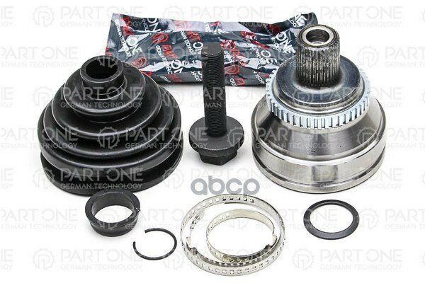 ШРУС наружный с кольцом ABS 38x59.5x27 ABS:45T AUDI: A6 2.5-4.2 6.94- PART-ONE арт. 1CV018