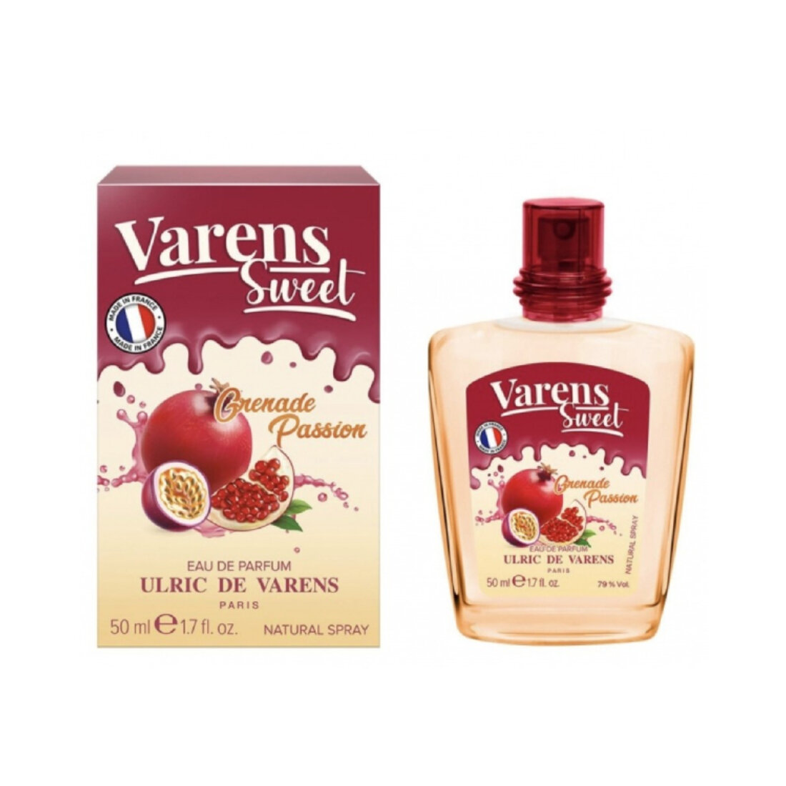 Ulric De Varens Женский Varens Sweet Grenade Passion Парфюмированная вода (edp) 50мл