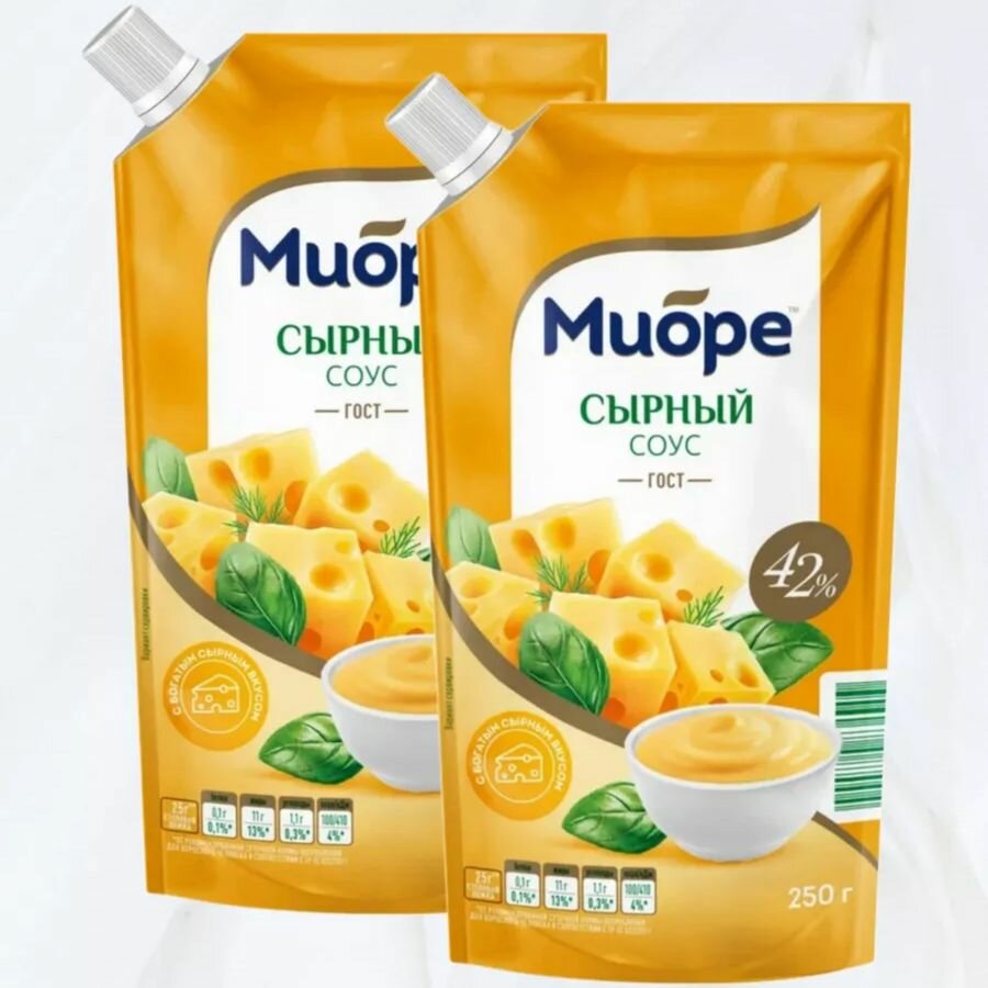 Соус сырный 250гр*4шт