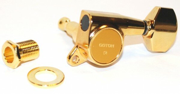 Колки 6 в линию GOTOH SG381-07, позолота