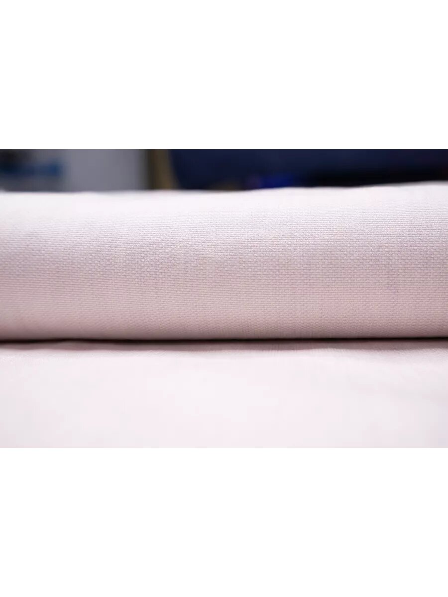 Ткань Костюмный хлопок пике нежно-розовый