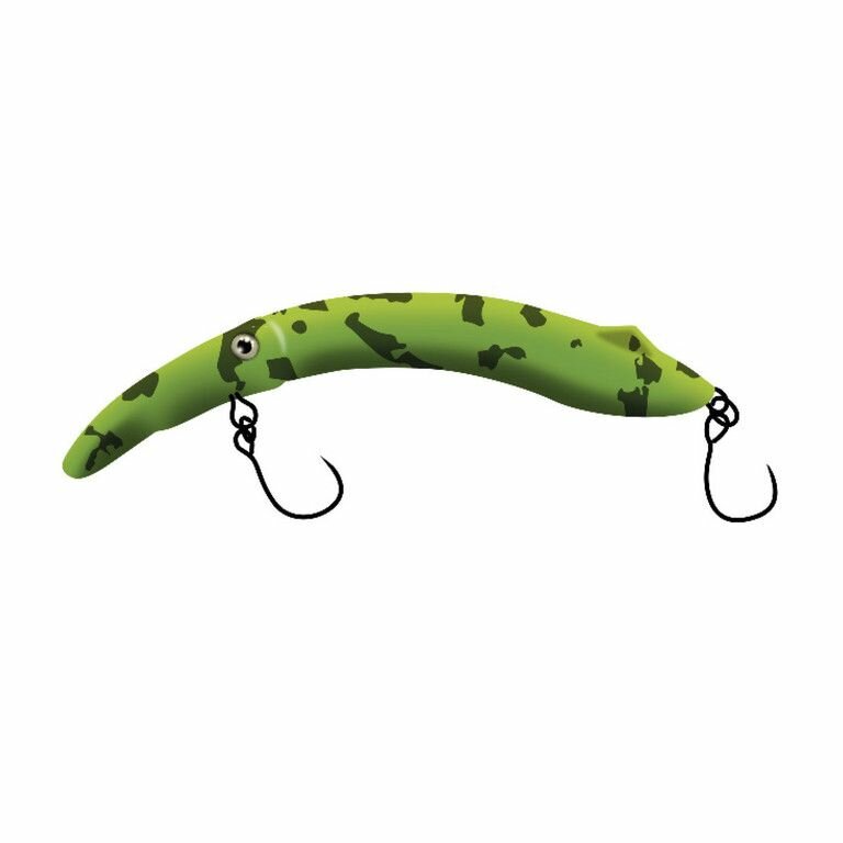 Воблер Stinger Boomerang 35-80F, Emerald pellet