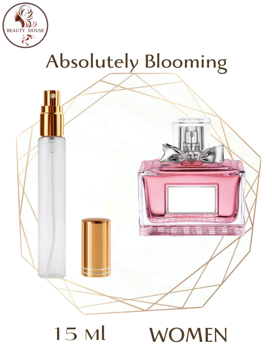 Духи парфюм Absolutely Blooming спрей 15 мл женские, цветочные, фруктовые