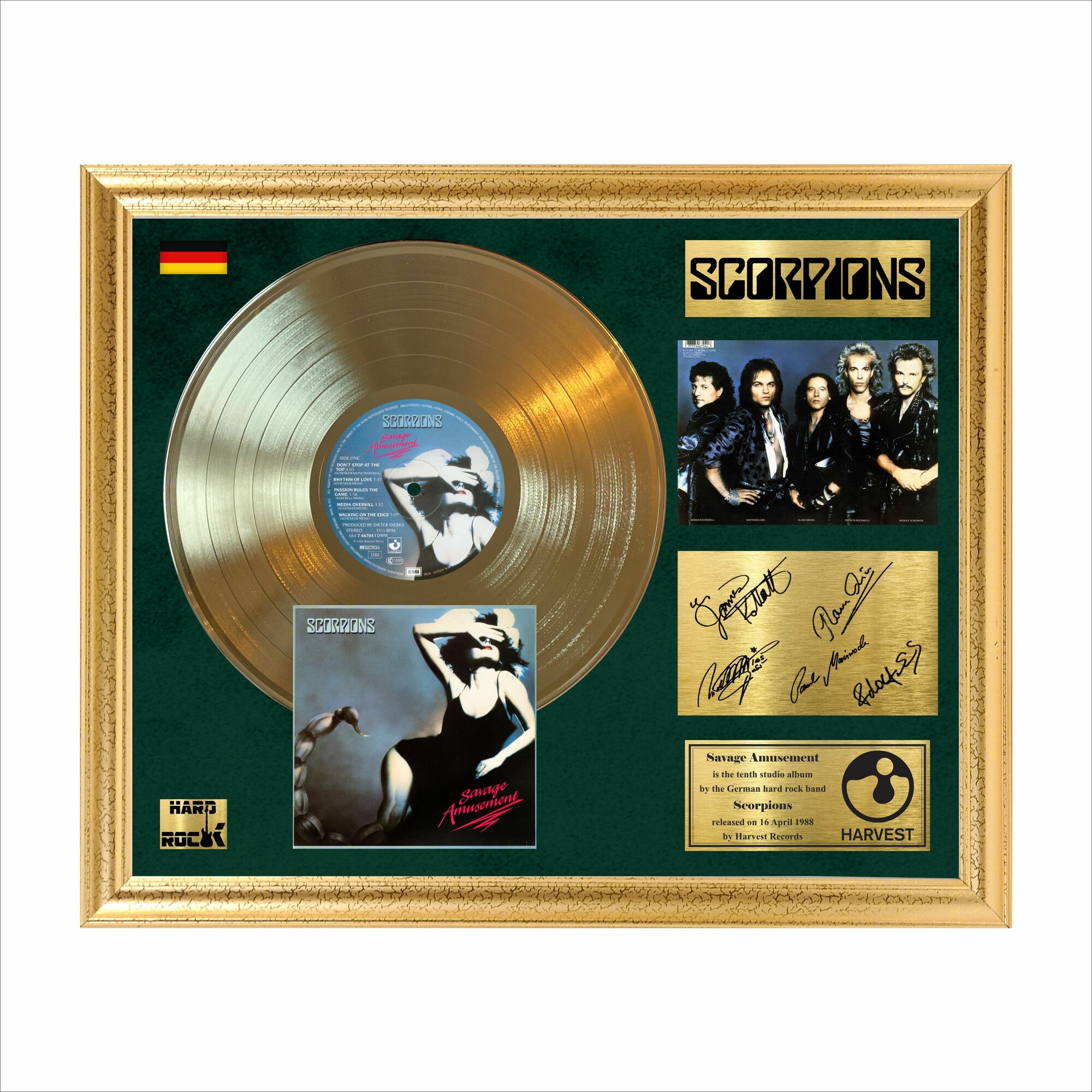Scorpions Savage amusement картина с винилом
