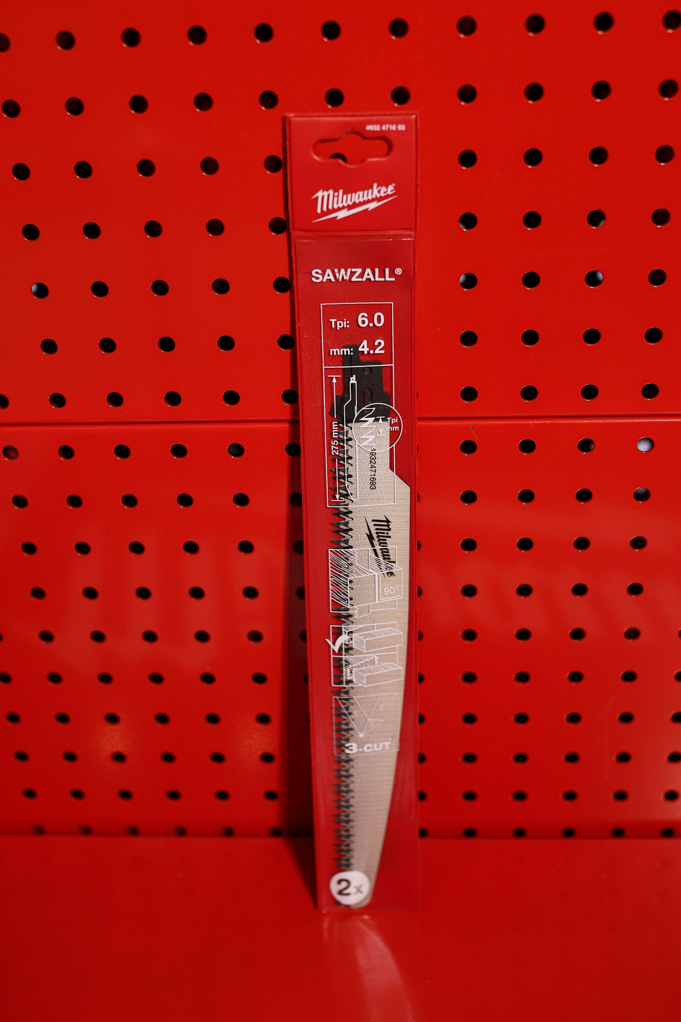 Полотно по дереву 275 мм, 2 шт. Milwaukee