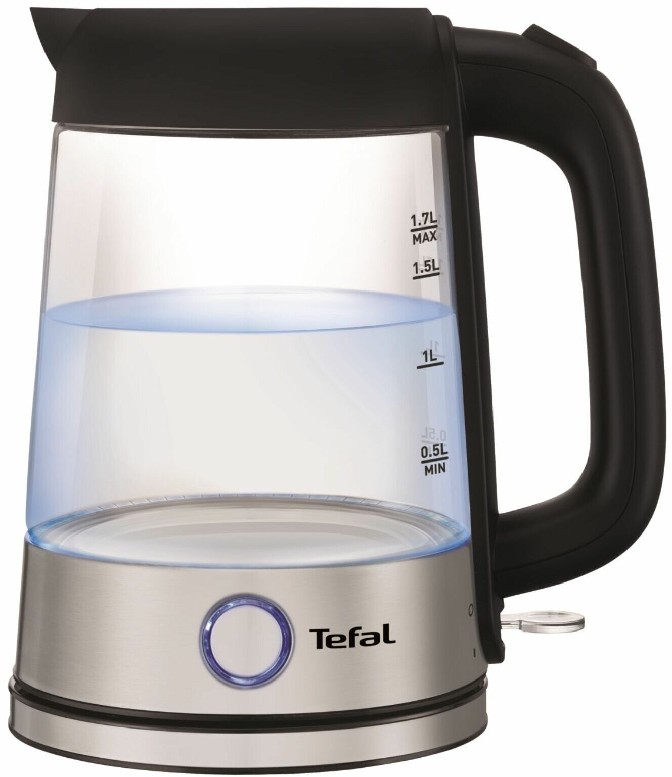 Стеклянный чайник TEFAL KI750D30