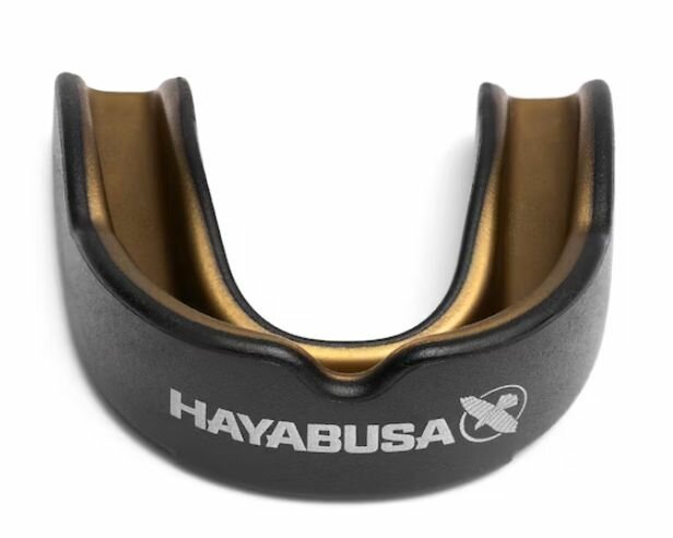 Капа Hayabusa Combat, черно-золотая