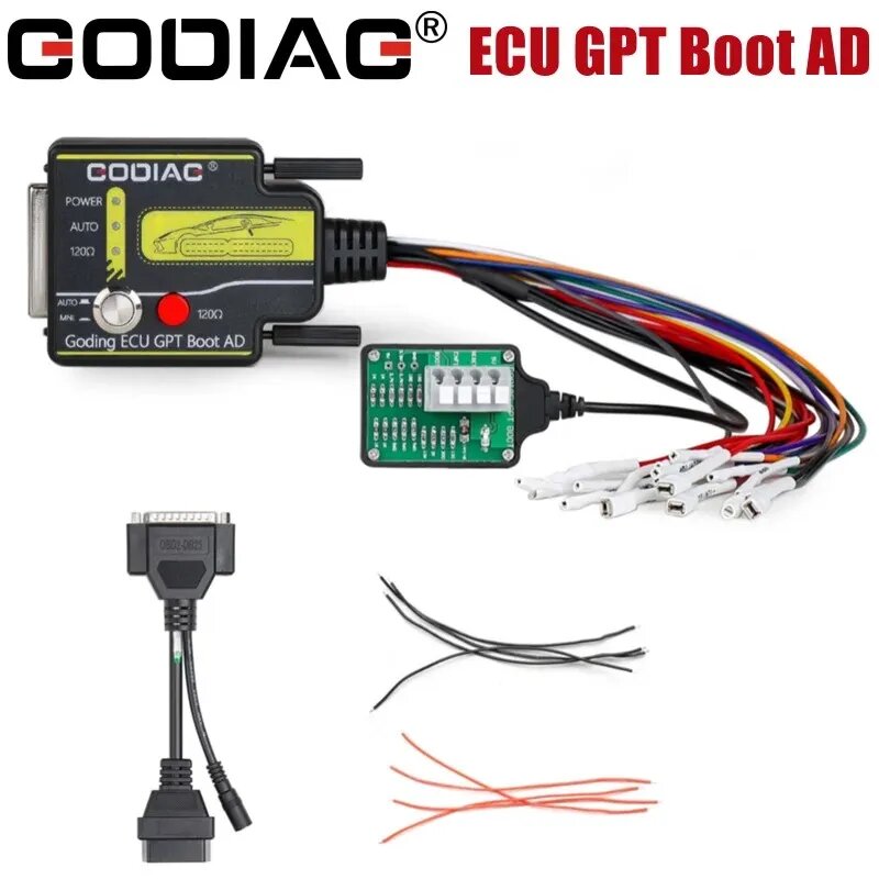 GODIAG ECU GPT загрузка OBD2 ECU Диагностика и работа с Openport GT100 J2534 стандартный протокол OBD2