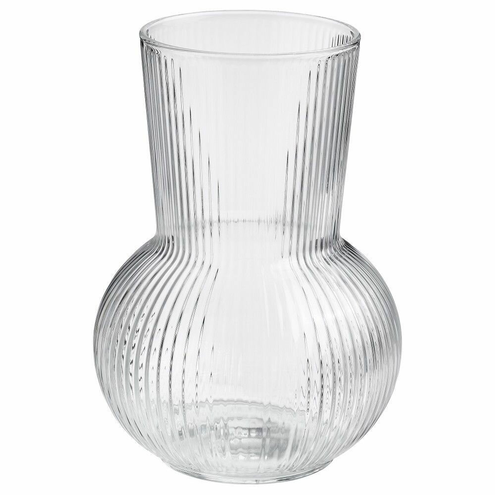 PADRAG Ваза икеа, прозрачное стекло 17 см (30470990)