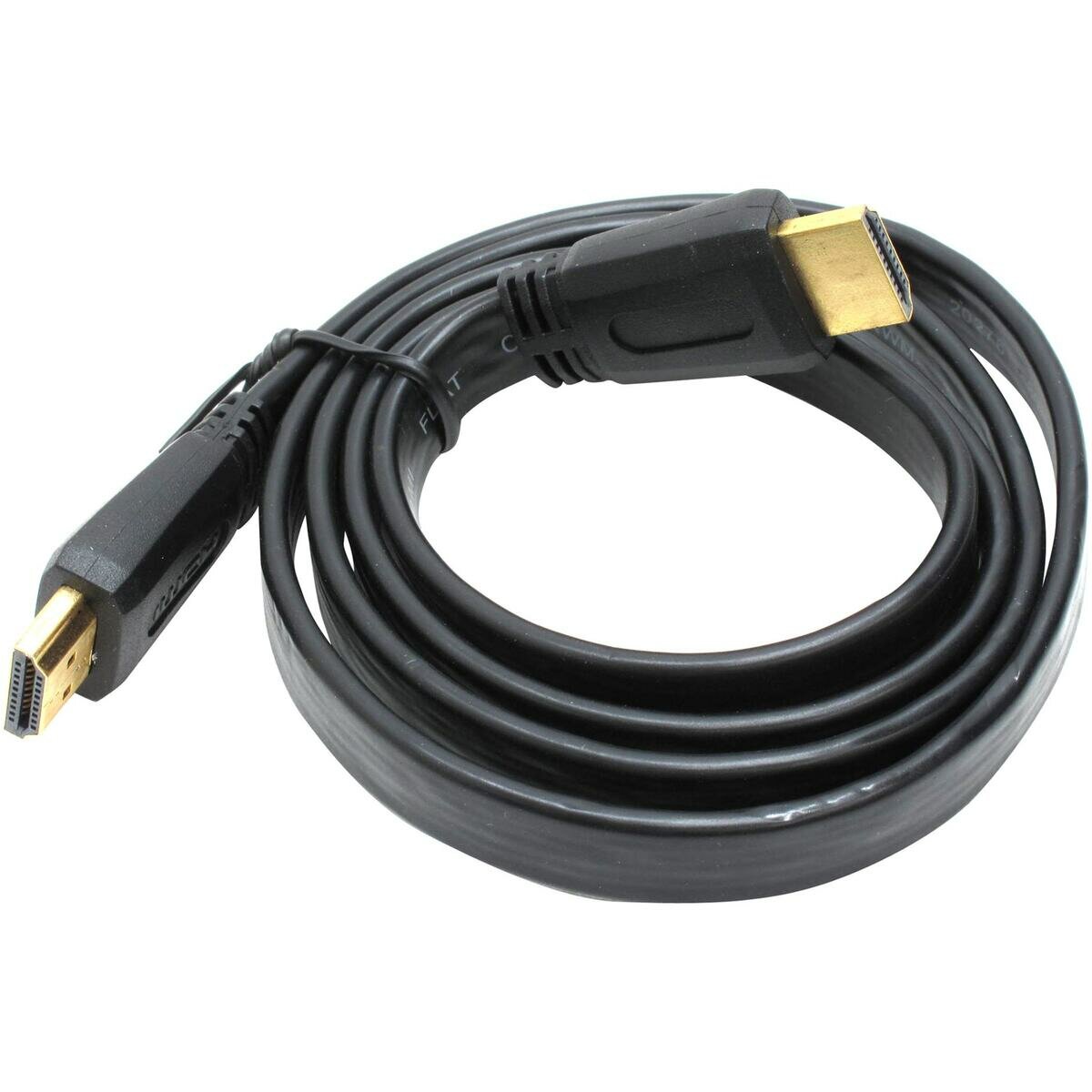 Кабель HDMI to HDMI (19M -19M), 1м, плоский
