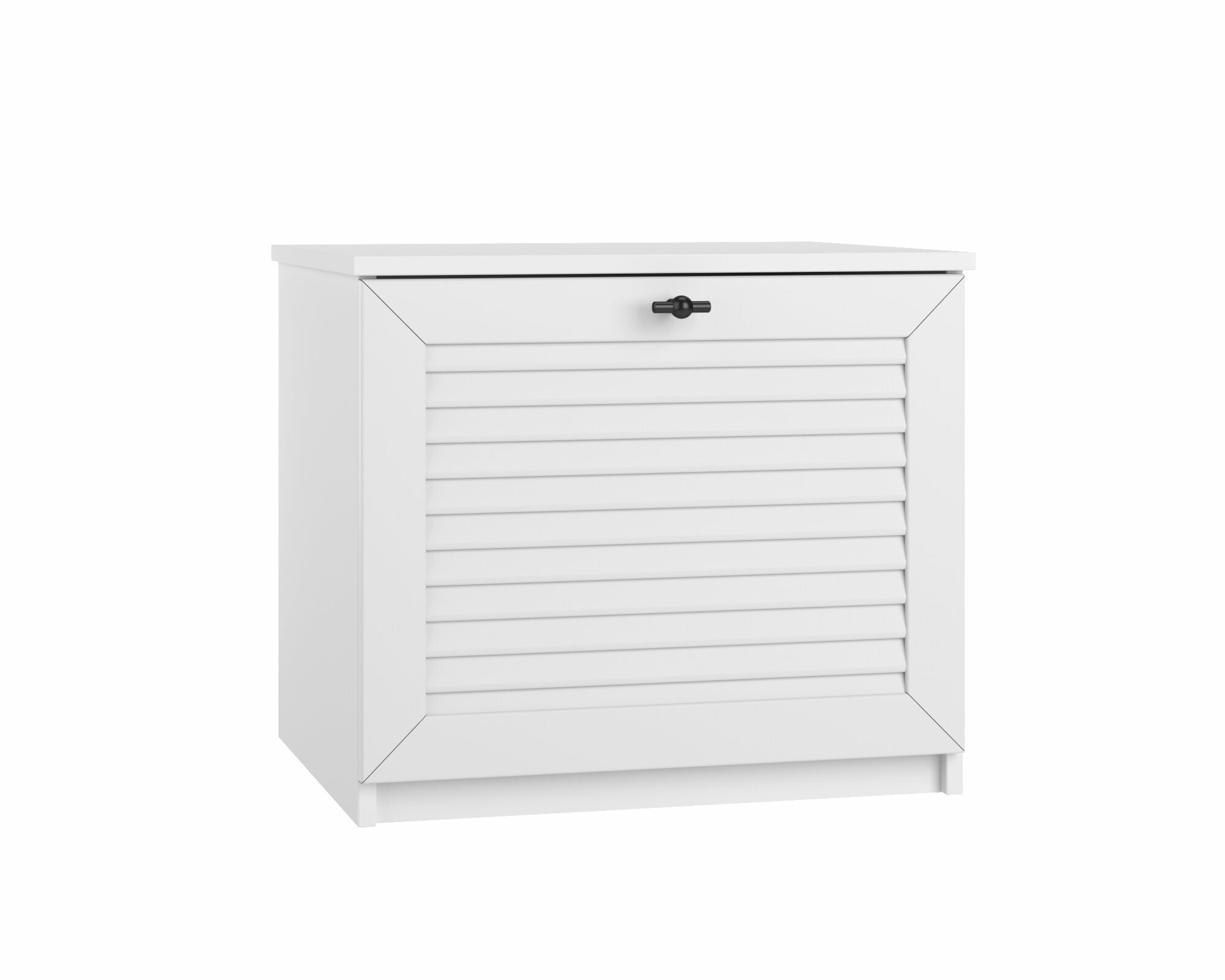 Комод для обуви в прихожую Мебель на Руси "Канзас 4" 55х48х45 Белый