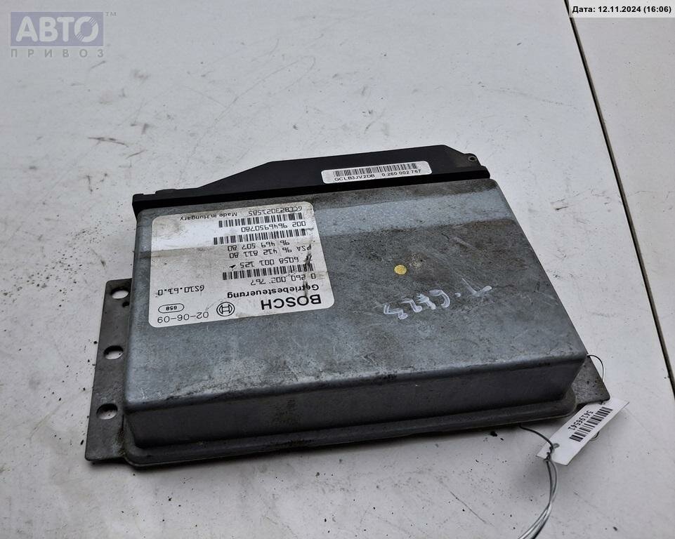 Блок управления АКПП Peugeot 607