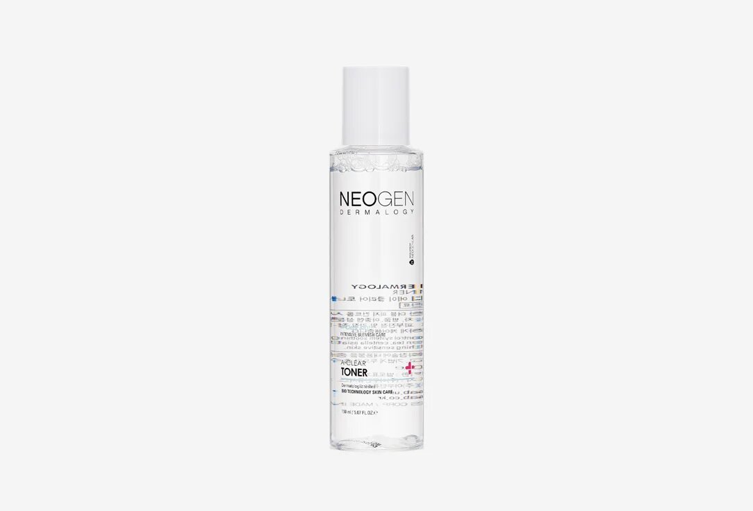 Тоник для лица Neogen dermalogy A-CLEAR TONER, для проблемной кожи, 150 мл