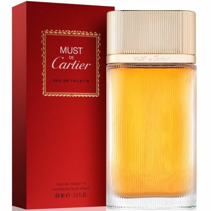 Cartier Must de Туалетная вода для женщин 100 ml