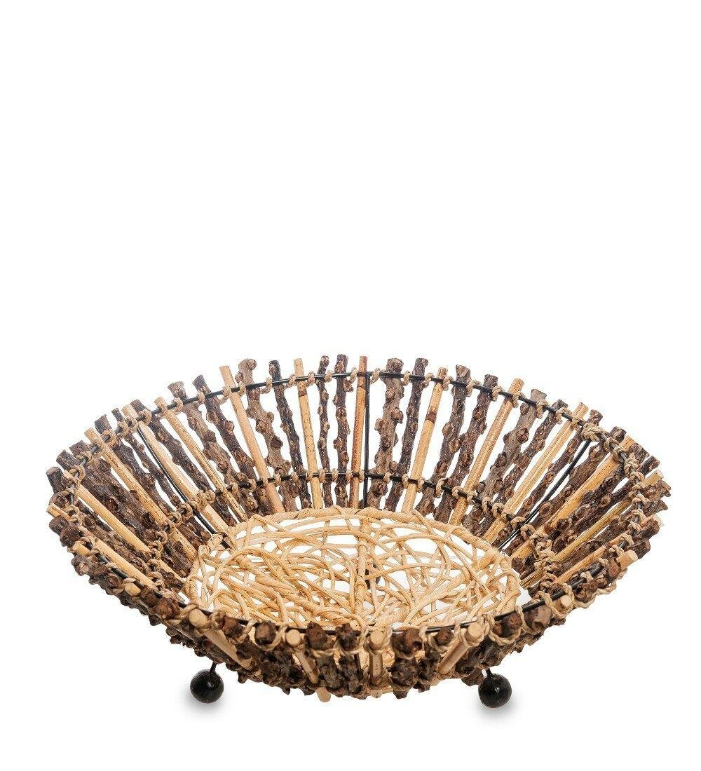 Декоративная корзинка средняя (о. Бали) 63-034-02 Decor and Gift Индонезия