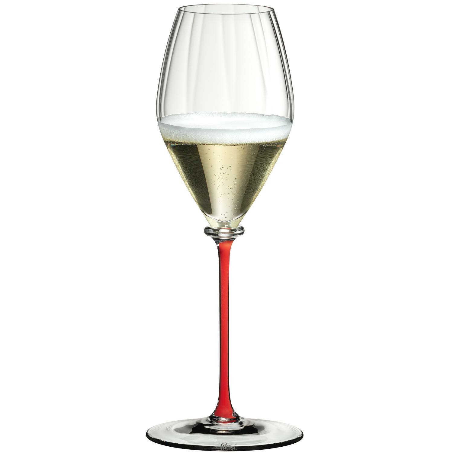 Бокал для шампанского RIEDEL Fatto A Mano Performance Champagne Glass Red Single Pack 4884/28R