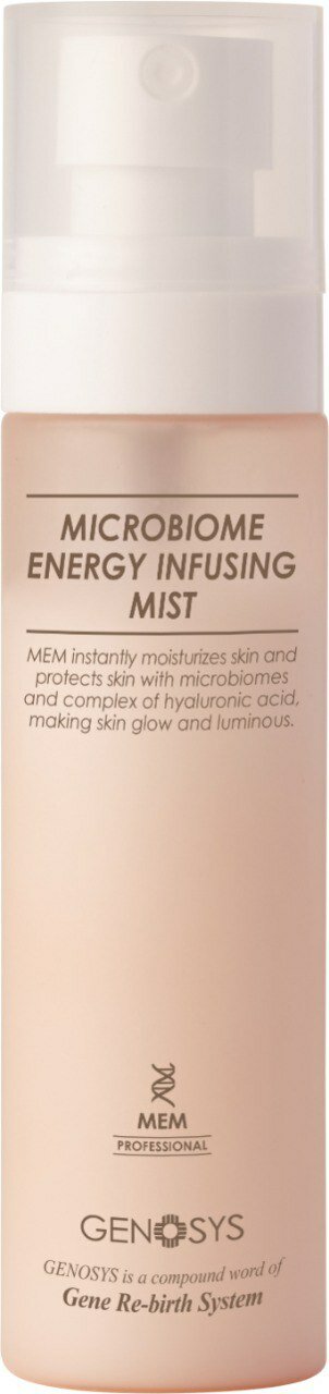 Genosys MICROBIOME ENERGY INFUSING MIST Увлажняющий мист для восстановления микробиома кожи, 80 мл