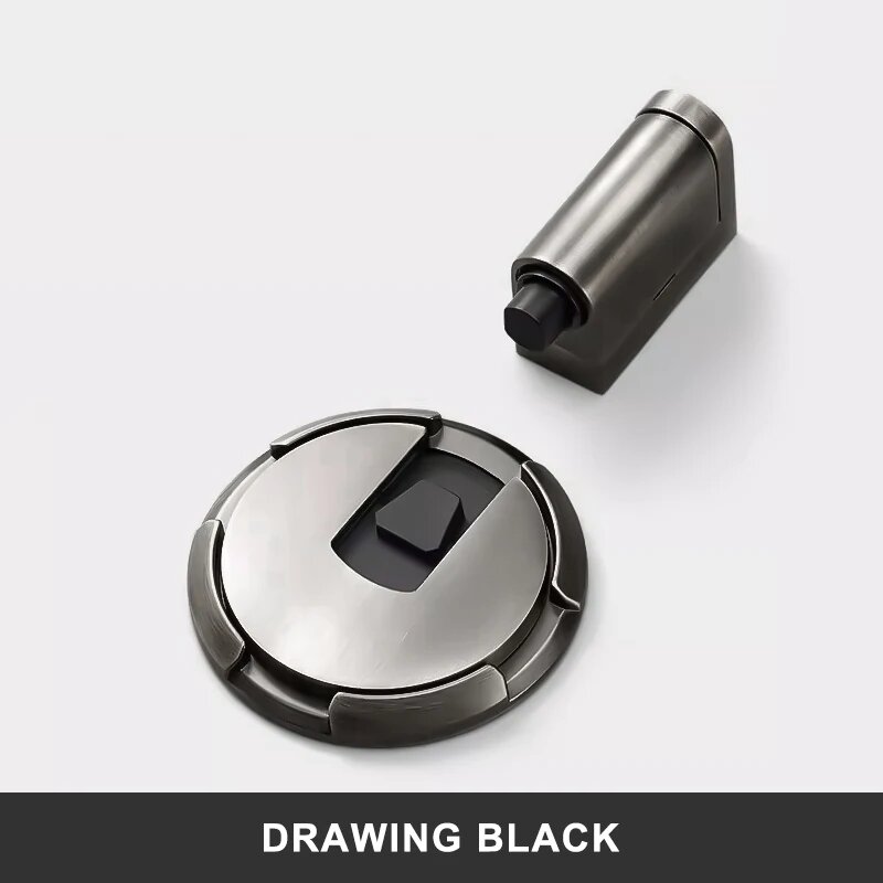 Дверной стопор автоматический, Drawing black