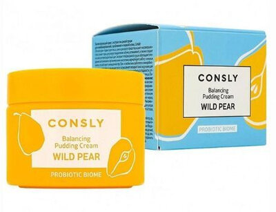 CONSLY PB Крем-пудинг для лица с экстрактом плодов дикой груши для комбинированной, проблемной и жирной кожи Probiotic Biome Balancing Wild Pear Pudding 50 мл