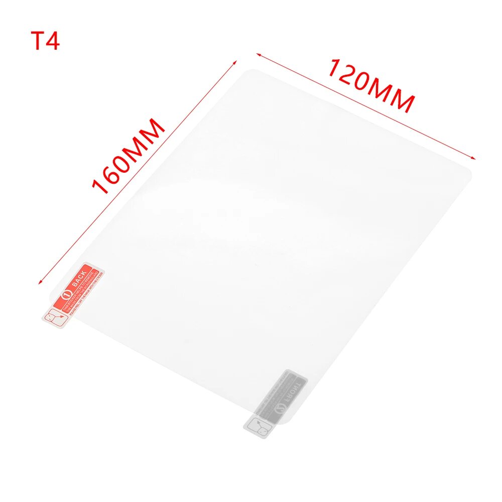 Светоотражающая пленка на лобовом стекле для автомобиля 160x120mm