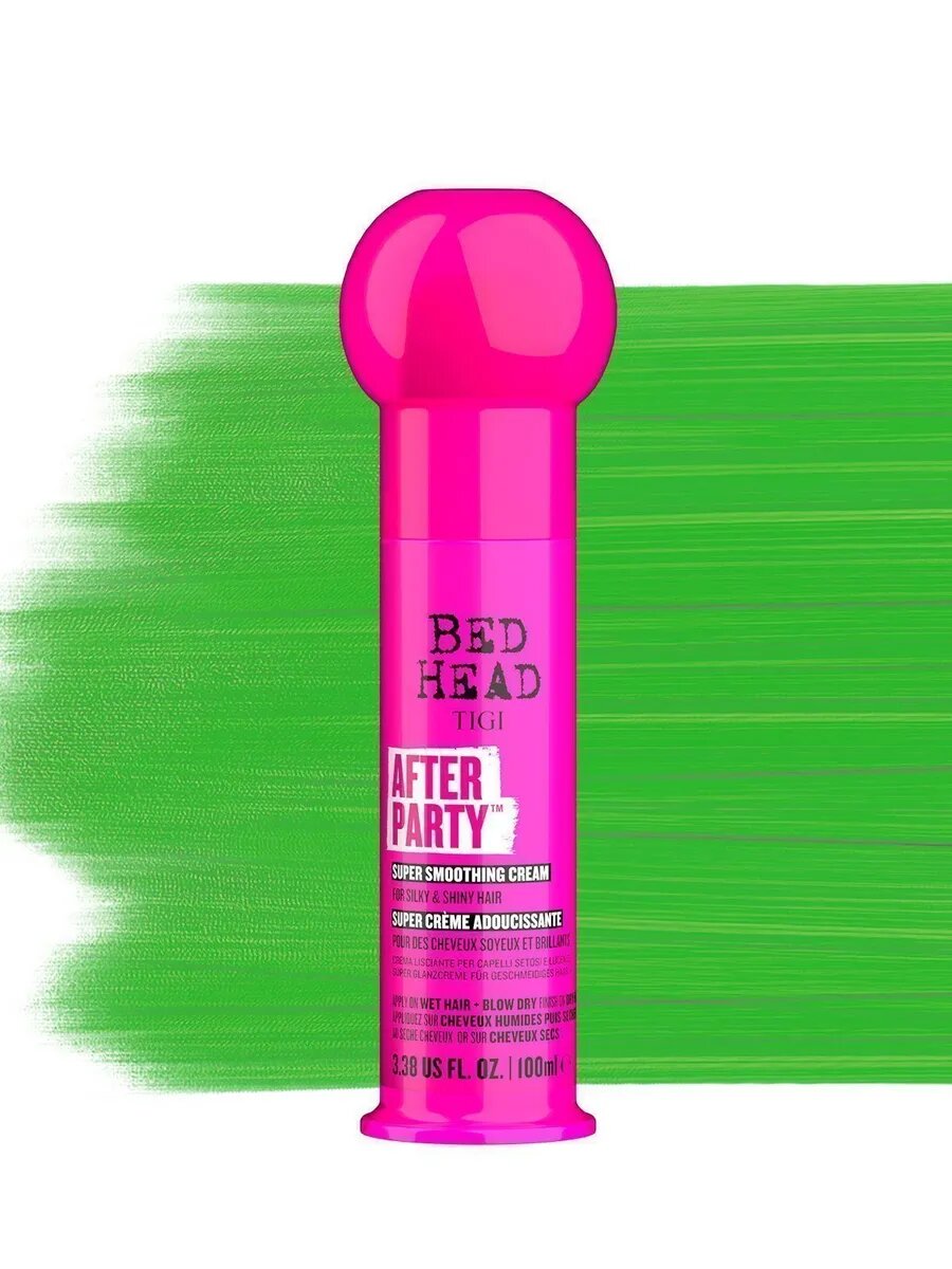 Крем разглаживающий TIGI Bed Head After Party для придания блеска волосам, 100 мл