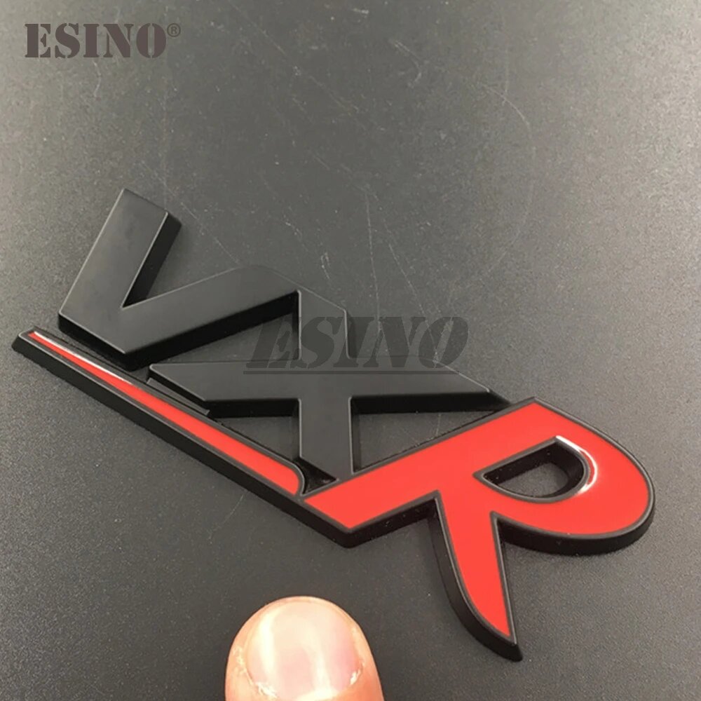 3D VXR гоночный автомобиль багажник из цинкового сплава эмблема заднего корпуса Аксессуары для задней двери клейкий стильный значок для Vauxhall VXR Style 3