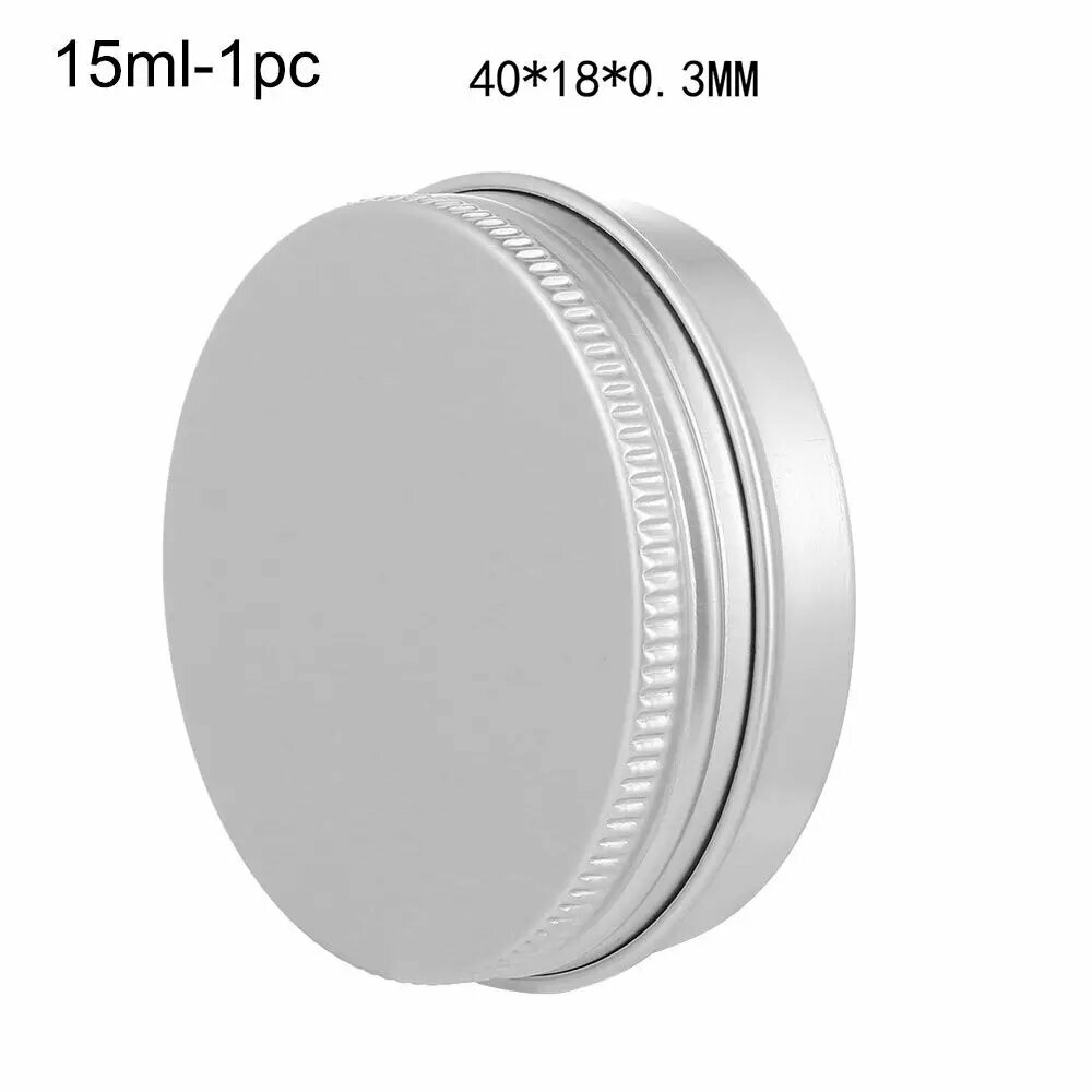 Пустые алюминиевые банки для косметики