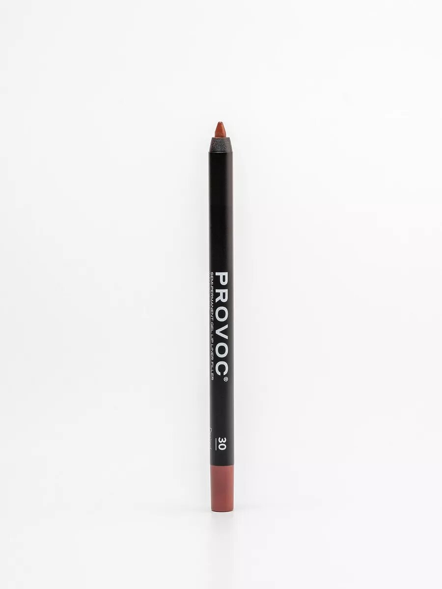 Provoc Gel Lip Liner Filler 030 Полуперманентный гелевый карандаш для губ (терракотовый)