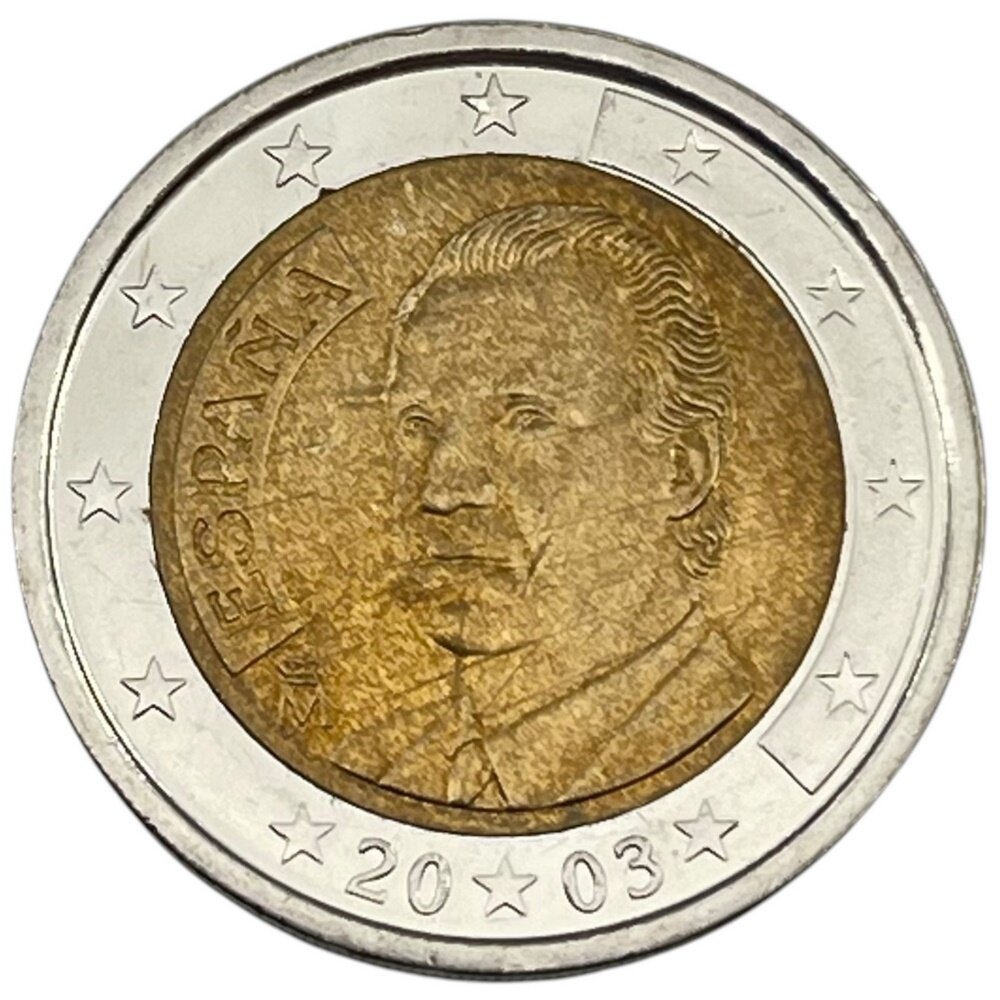 Испания 2 евро 2003 г.