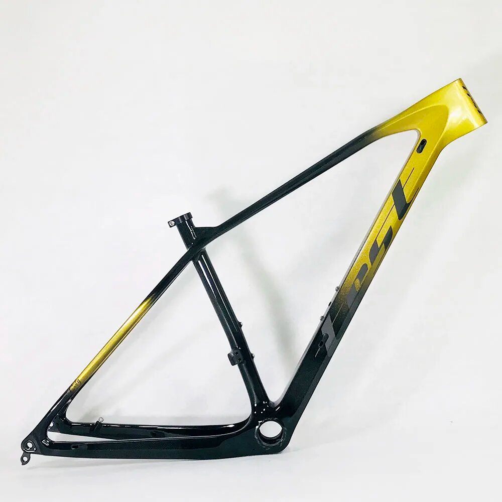 Карбоновая рама THRUST MTB 29er T1000 29er 15 Boost 148, TRST gold