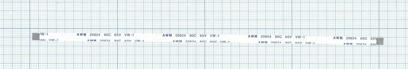 Шлейф универсальный 8pin, шаг 0.8мм, длина 20см