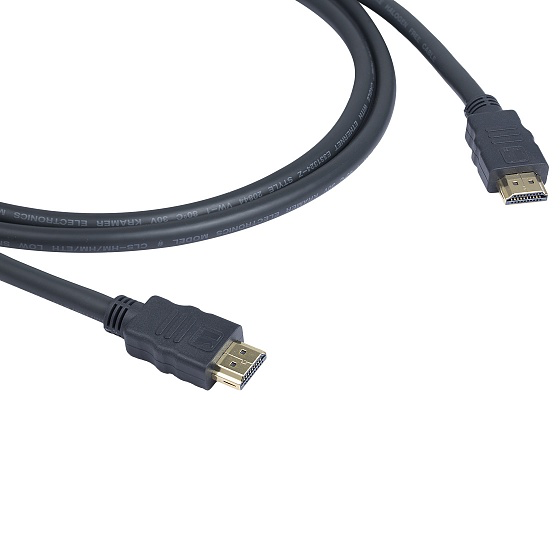Кабель kramer cls-hm/hm/eth-50 hdmi-hdmi (малодымный, без галогеноводородов) (вилка - вилка) 15.2 м.