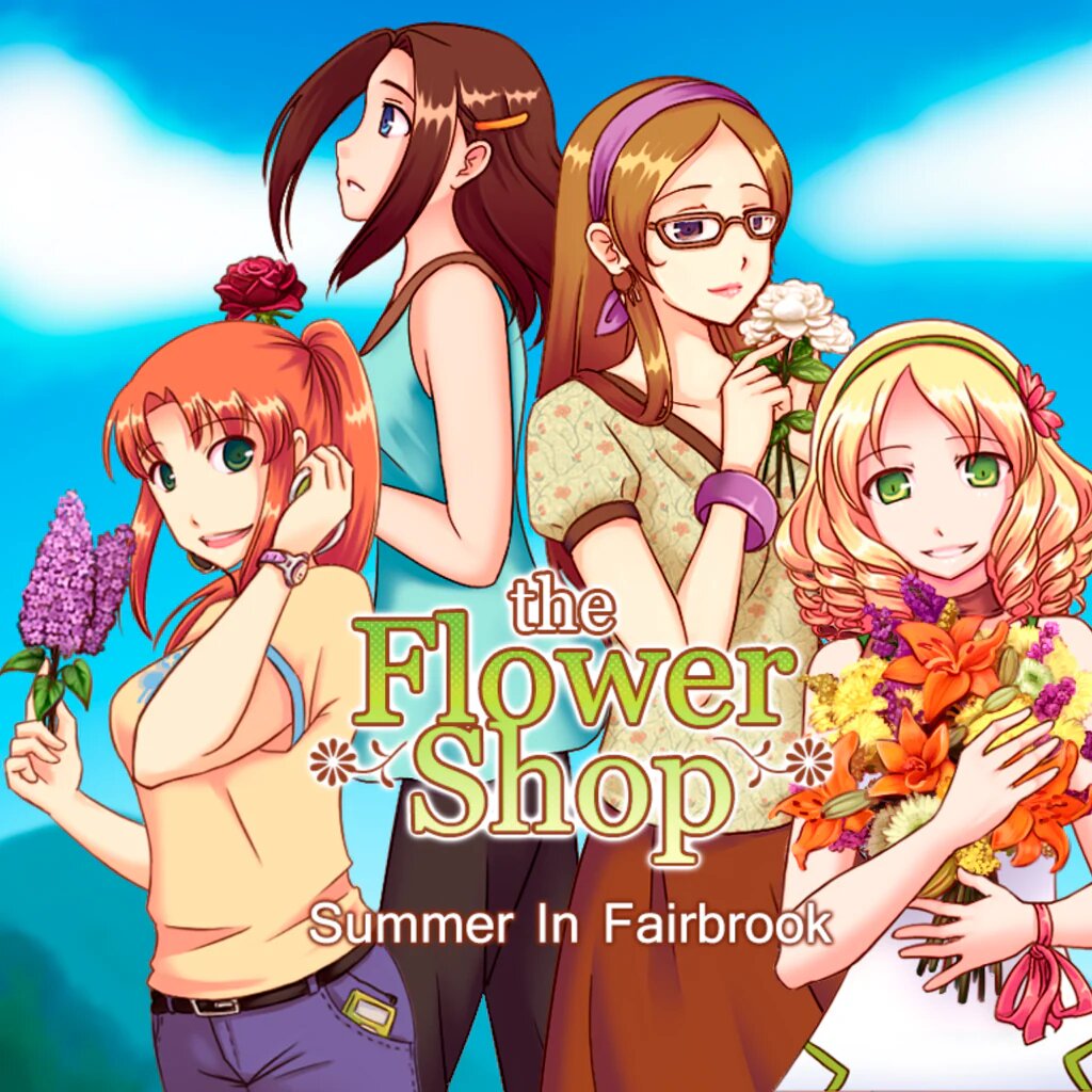 Flower Shop Summer In Fairbrook для Sony PlayStation | PS4 и PS5 | Игра навсегда | Быстрая доставка