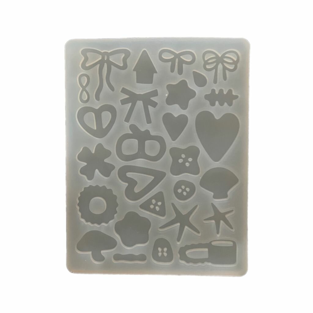 Diy кристалл эпоксидной смолы ручной работы ins лук звезда goo украшения карты силиконовые формы