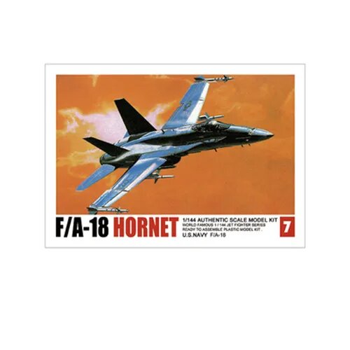Модель самолета F-14 F-15 F/A-18 DZQ 1/144 fa18