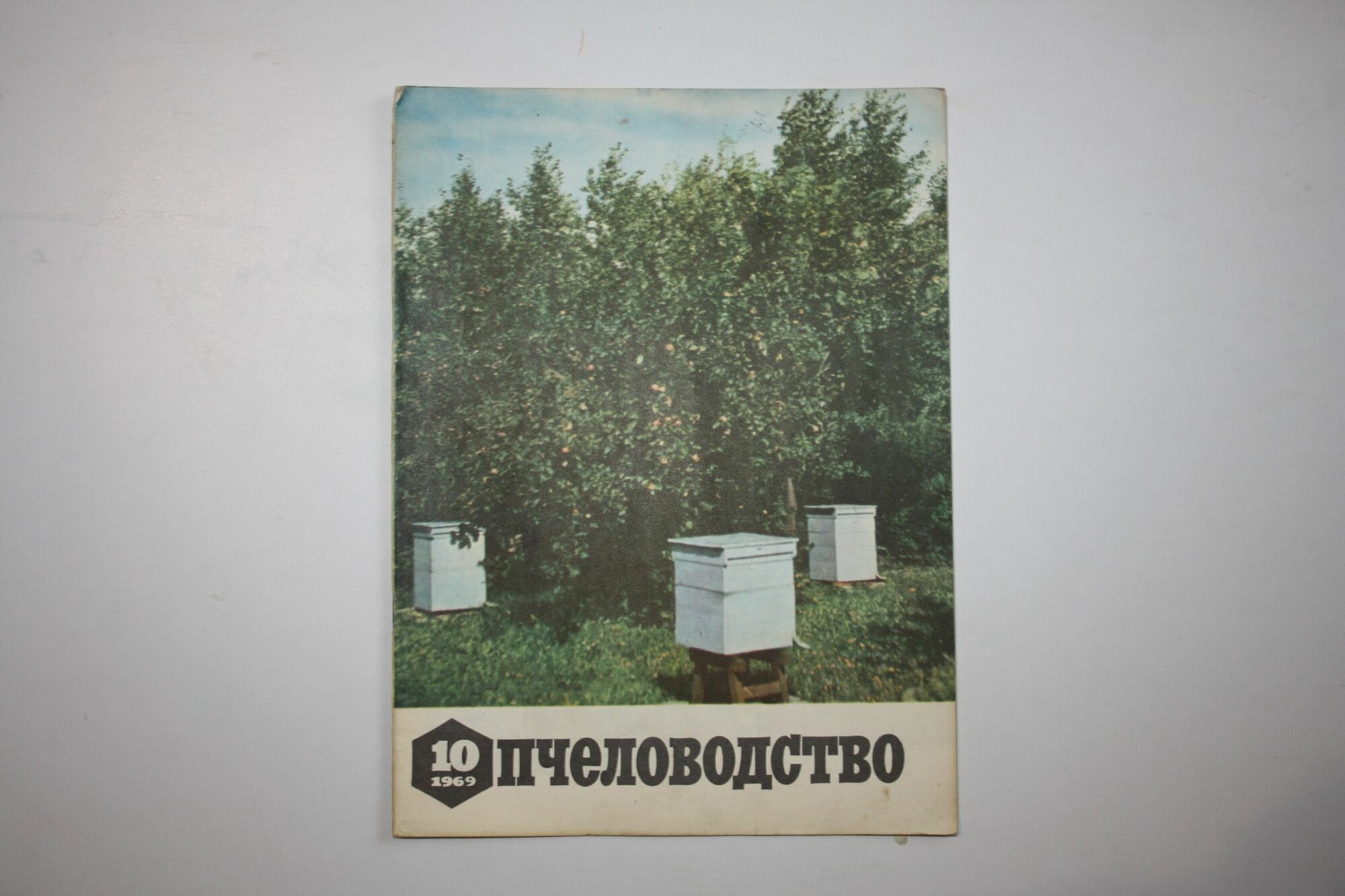 Журнал Пчеловодство № 10, 1969