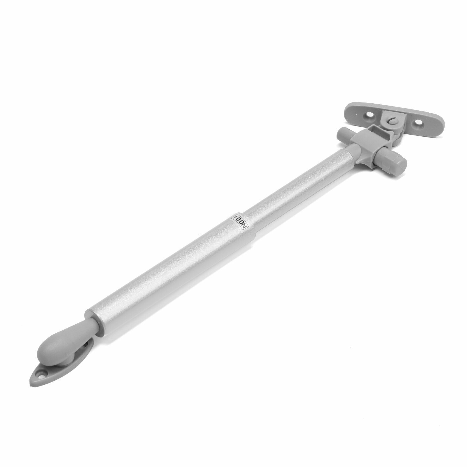 Газовый лифт тундра GG100GR, 100N, с доводчиком, цвет серый, 2 шт TMP, 10771961