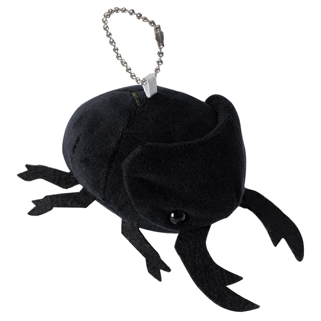 Маленькая плюшевая кукла Жук Милый брелок для рюкзака Аксессуар