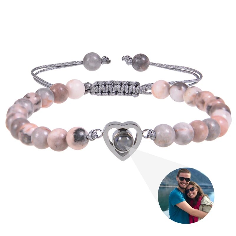Персонализированный проекционный браслет из нержавеющей стали Custom Bracelet-1