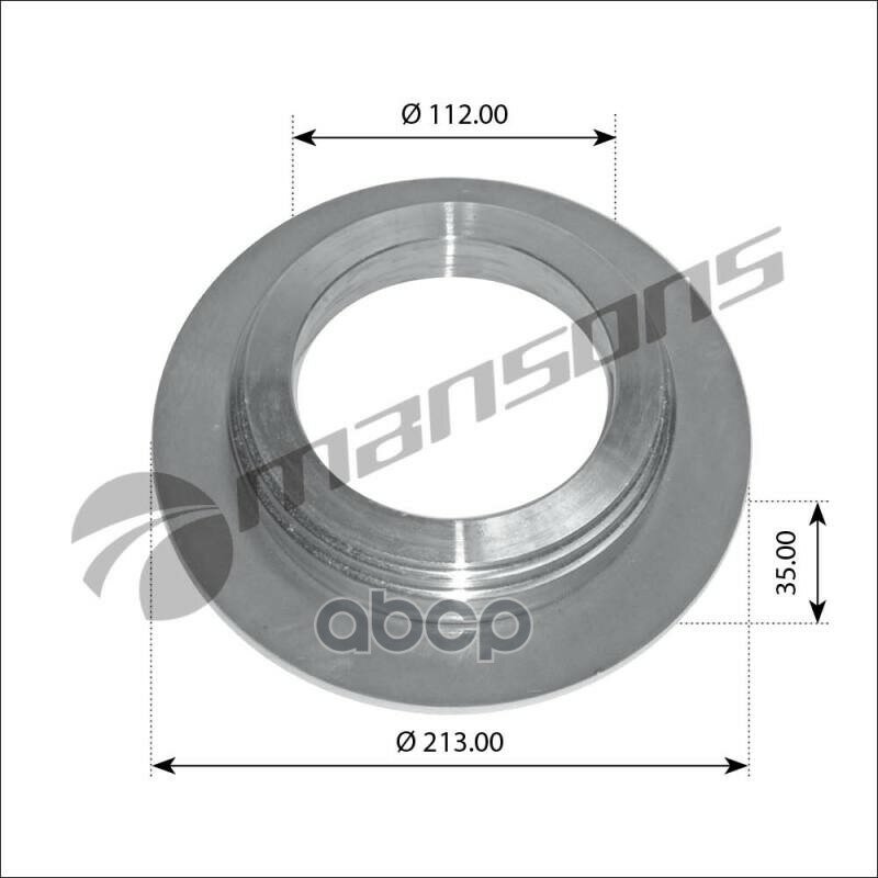 Кольцо BPW упорное ступицы колеса MANSONS Mansons арт. 300.096