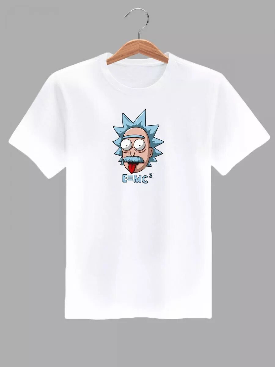 Футболка Рик Эйнштейн e=mc2