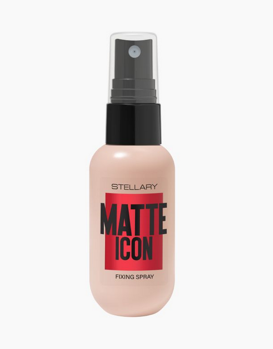 Спрей Stellary для фиксации макияжа матирующий Matte Icon, 50 мл