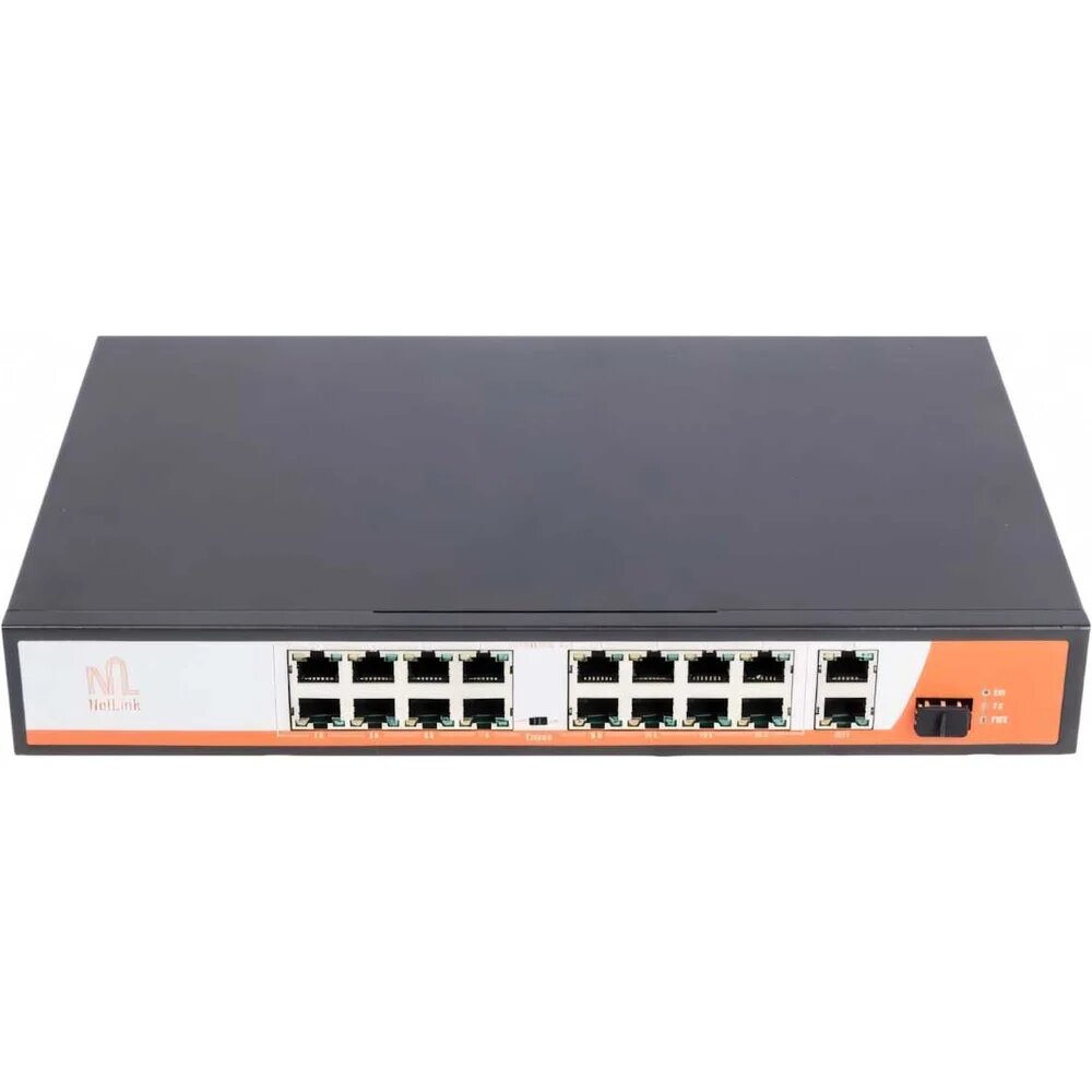 Коммутатор Netlink NL-SW-AFF-16/01 (52V5.76A 300W) УТ000002435, с узлом связи
