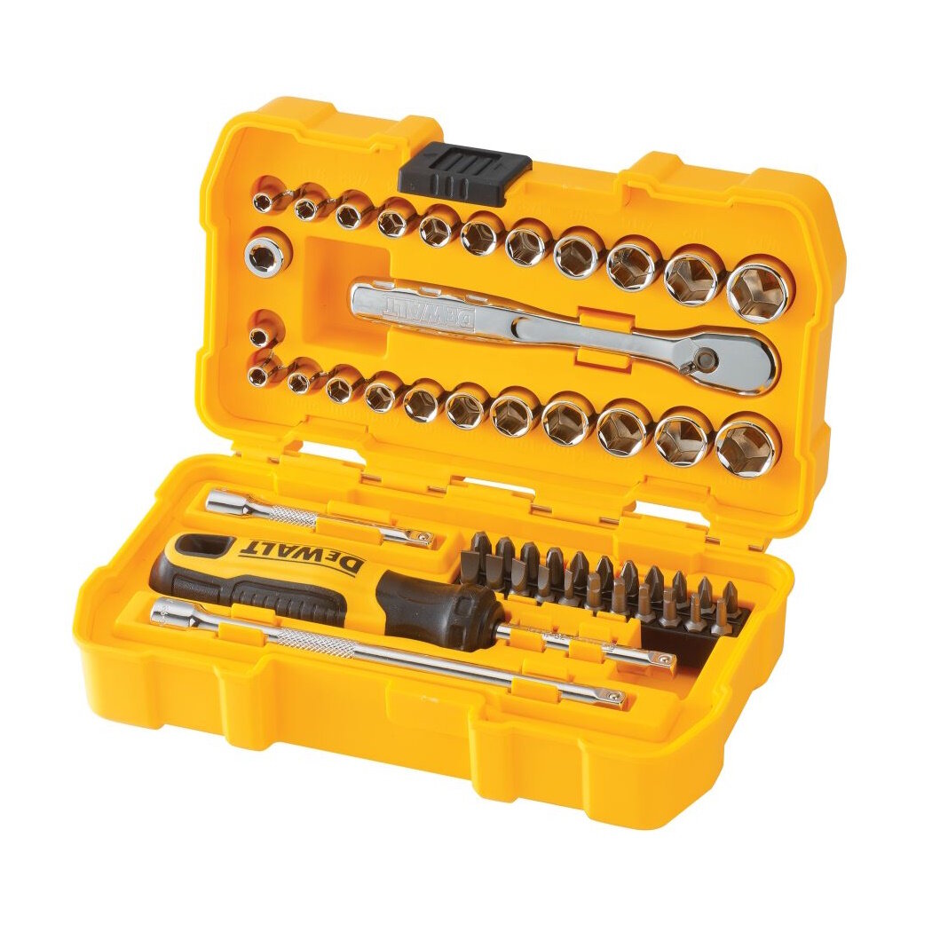 Набор инструментов DeWalt DWMT81610-0, 50 предметов, трещотка, биты, торцевые головки